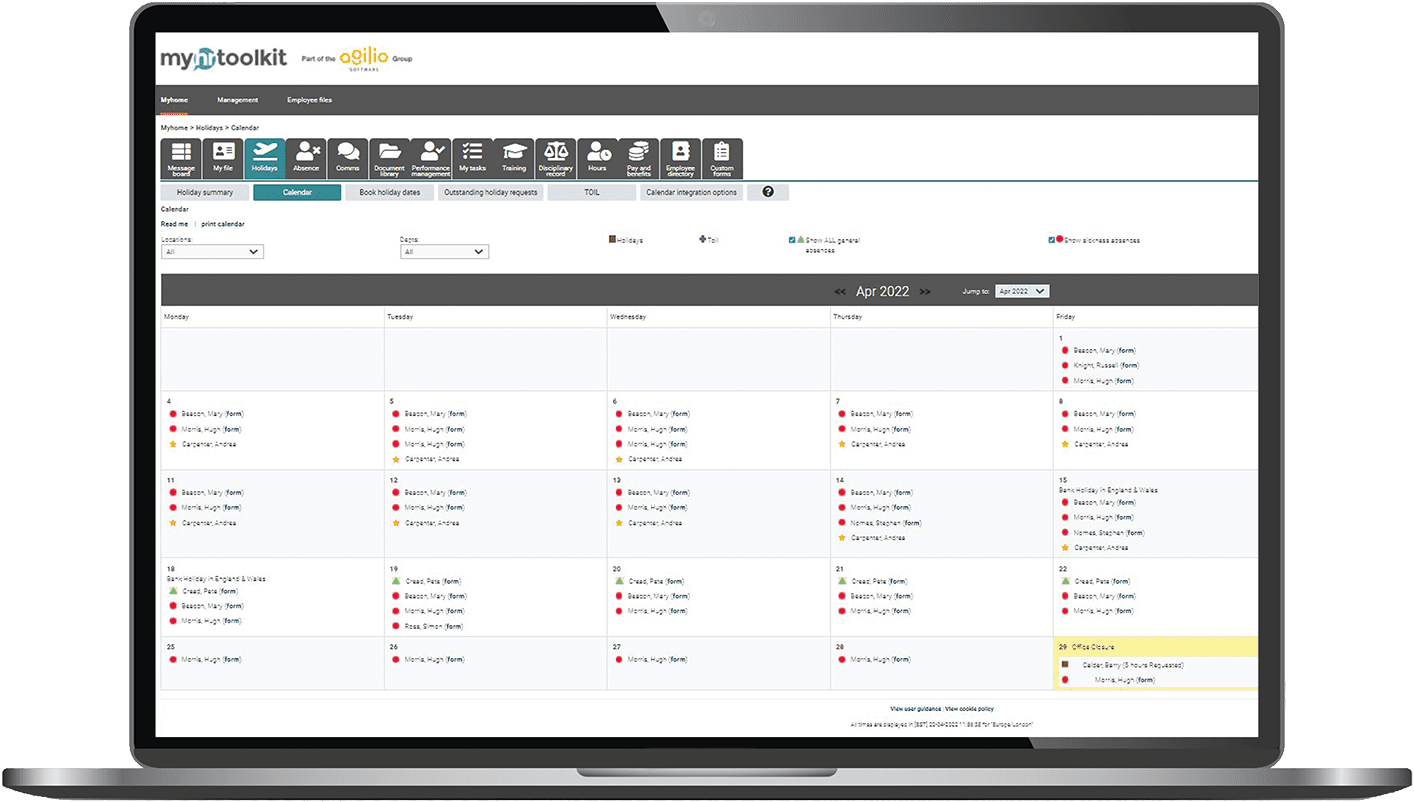 Best HR software for UK small businesses | myhrtoolkit