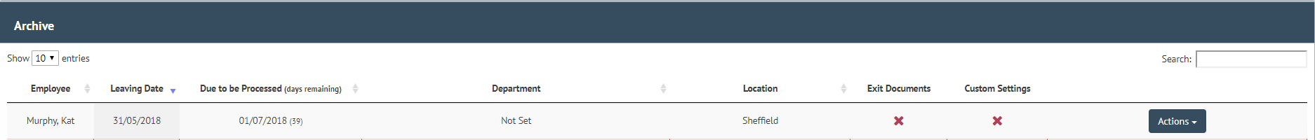Managing leavers in myhrtoolkit | Leavers module guide | myhrtoolkit