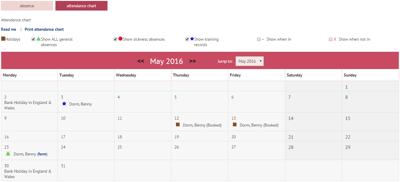 Sickness absence settings on myhrtoolkit | absence management guide