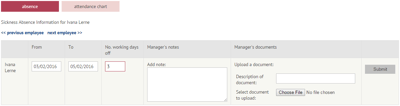 How to manage sickness absence in myhrtoolkit