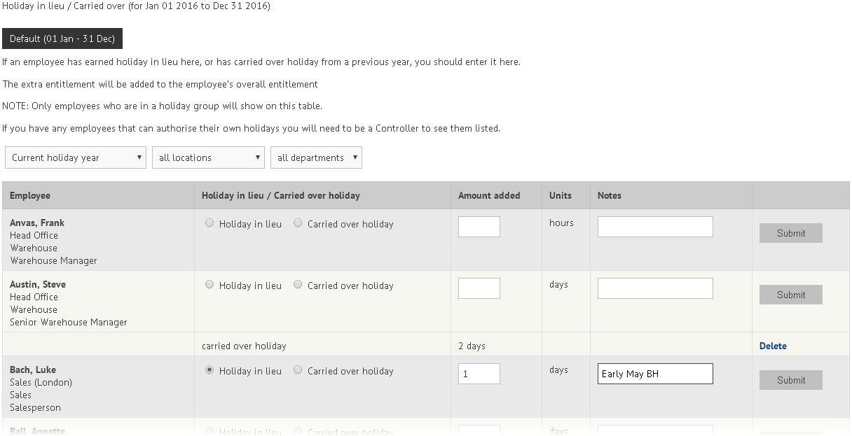 How to administrate holiday settings on myhrtoolkit | HR support guide