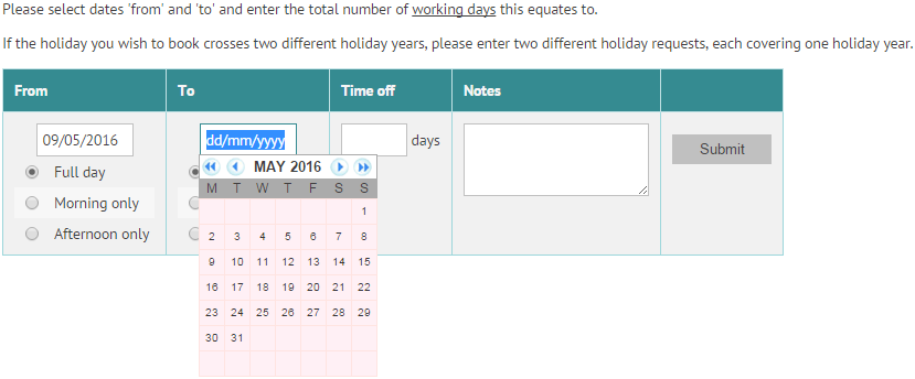 How to manage your holidays on myhrtoolkit | Guide for employees