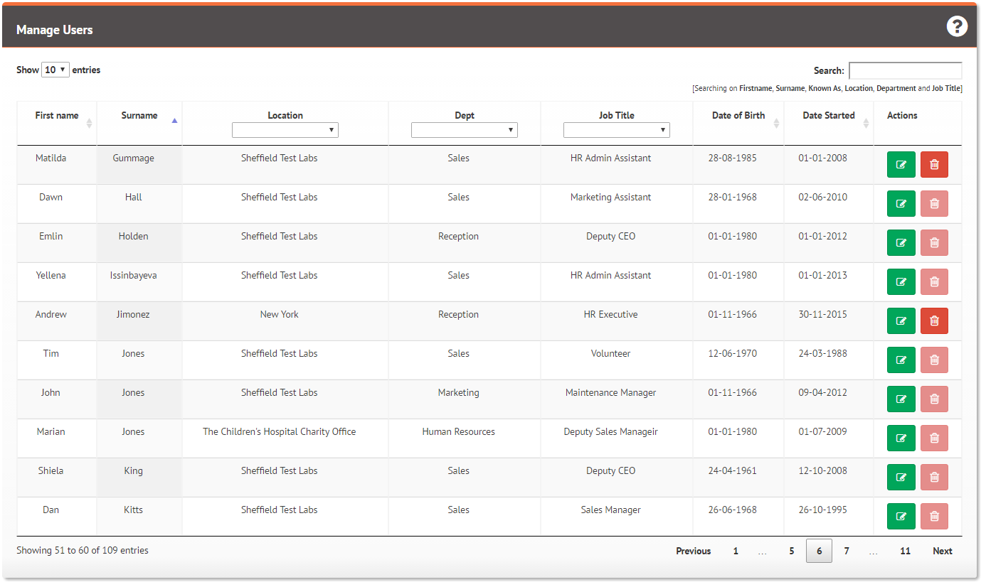 Getting started with ‘Manage Users' | myhrtoolkit HR software system