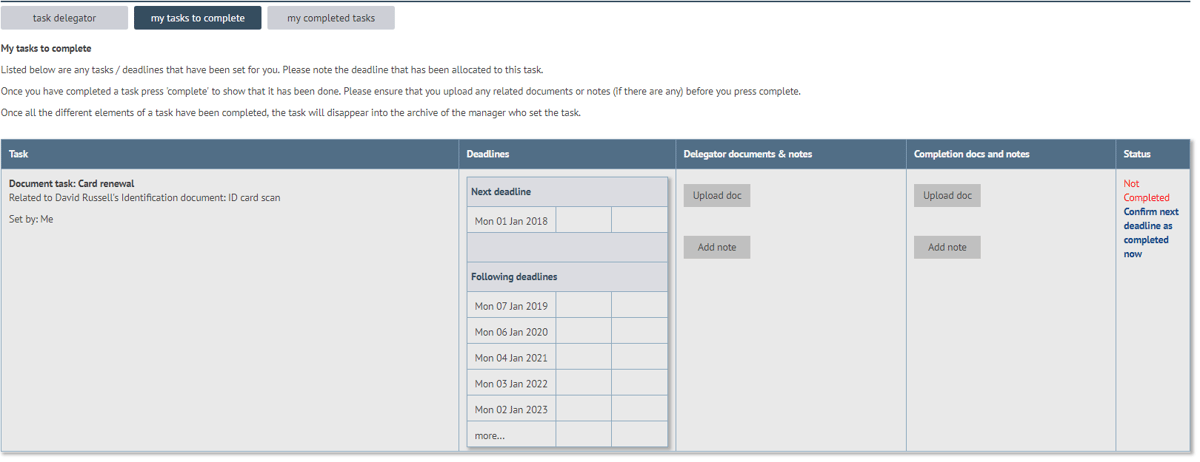Getting started with tasks on myhrtoolkit | HR management software